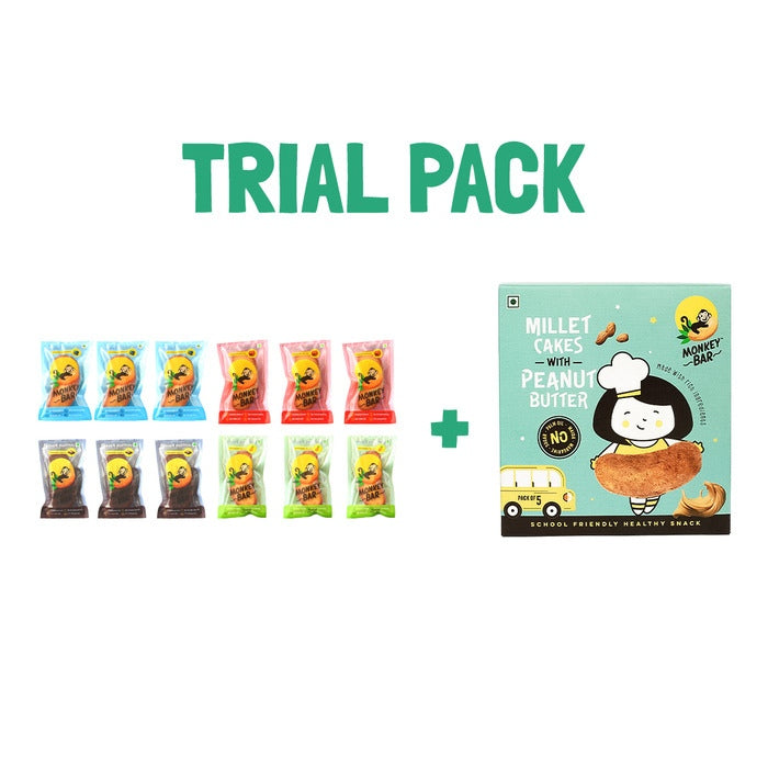Trial Pack | 100% Vegetarian Monkey Bar Cakes